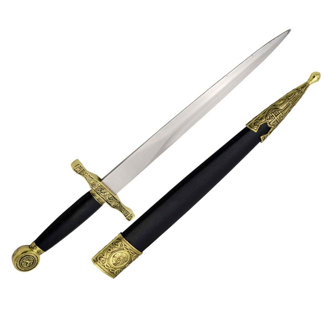 Daga Medieval flor de lis 15268-1 - RÉPLICAS DE ARMAS 😍ENVÍOS GRATIS😍.